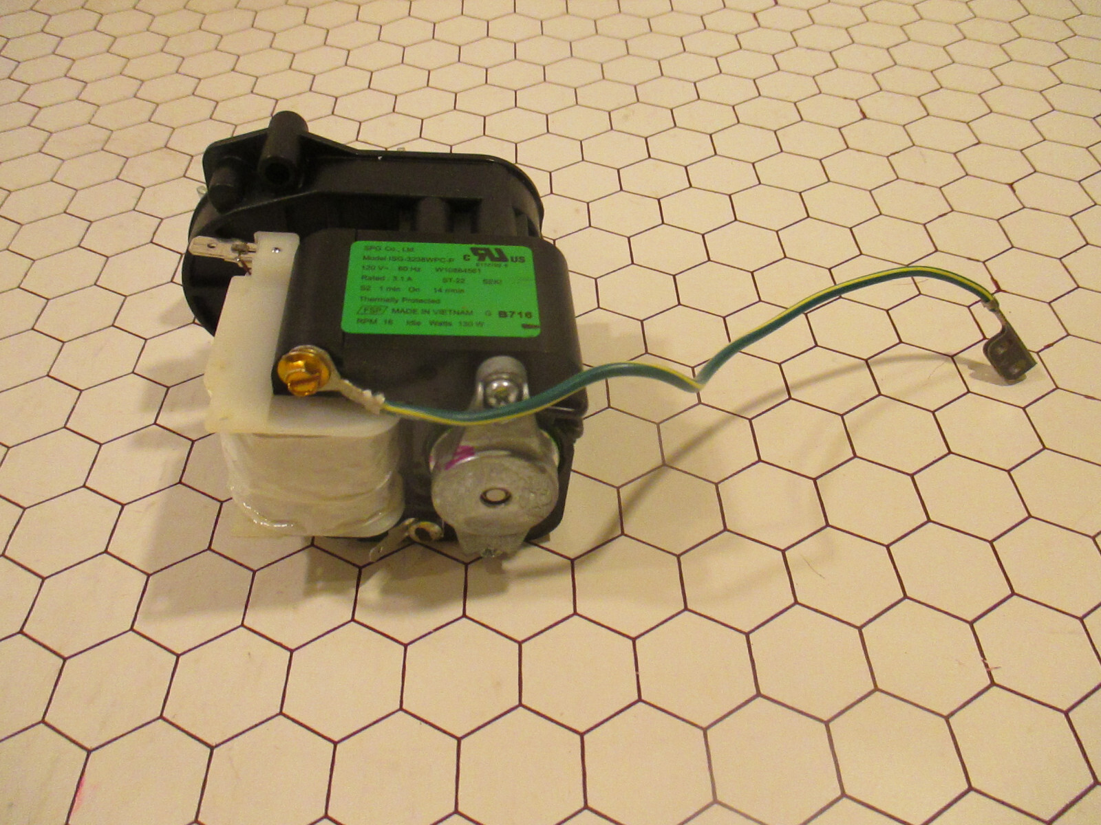 Whirlpool Wrs321sdhz Refrigerator Auger Motor W10884561 for sale online ...