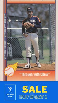1991 Pacific-"Through with Chew" #53 Nolan Ryan | eBay