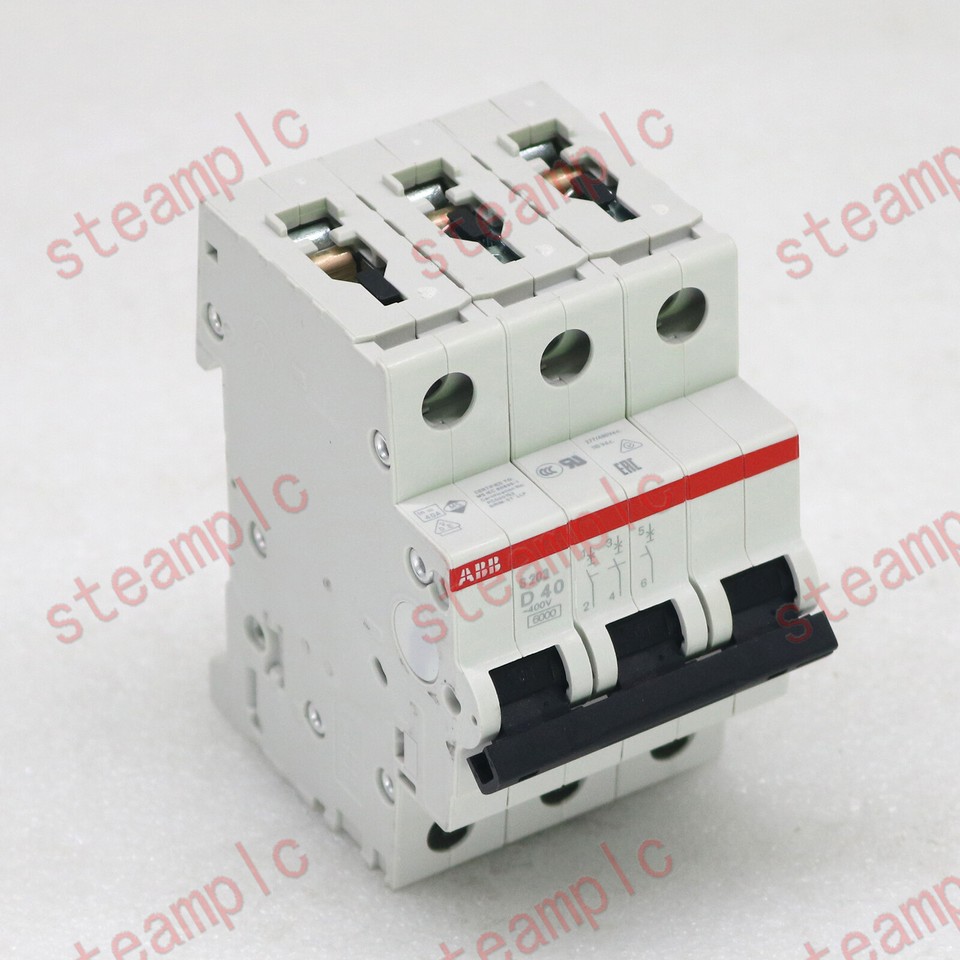 one new ABB S203-D40 circuit breake S203-D40 2CDS253001R0401 S200-3P-40 A-D | eBay UK