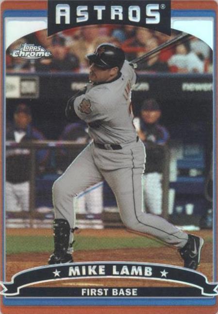2006 Topps Chrome - Mike Lamb #53 Refractor for sale online | eBay