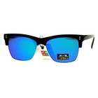 New Flat Lens Sunglasses Retro Designer Square Frame Unisex Fashion | eBay