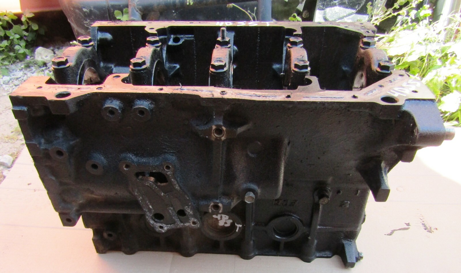 Mitsubishi Engine 4D55-T 2,3cc OHC 8V bare engine block empty STD used ...