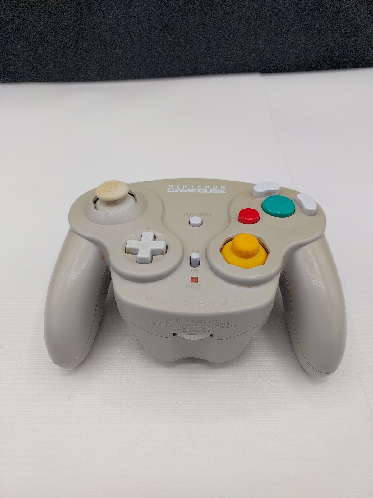 Nintendo Game Cube WaveBird Wireless Controller NO BATTERY COVER OR ...