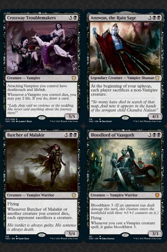 Olivia, Crimson Bride VAMPIRES Custom Commander Deck Magic MTG Ready-to ...
