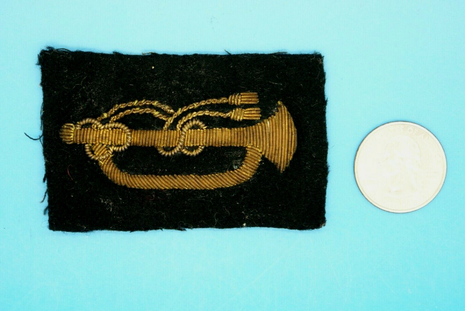 1850 US DRAGOON OFFICER'S SHAKO HAT EMBROIDERED GOLD BULLION & FELT ...