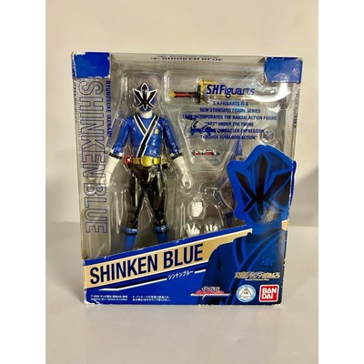 S.H.Figuarts Power Rangers Samurai Super Sentai Shinkenger Shinken Blue ...