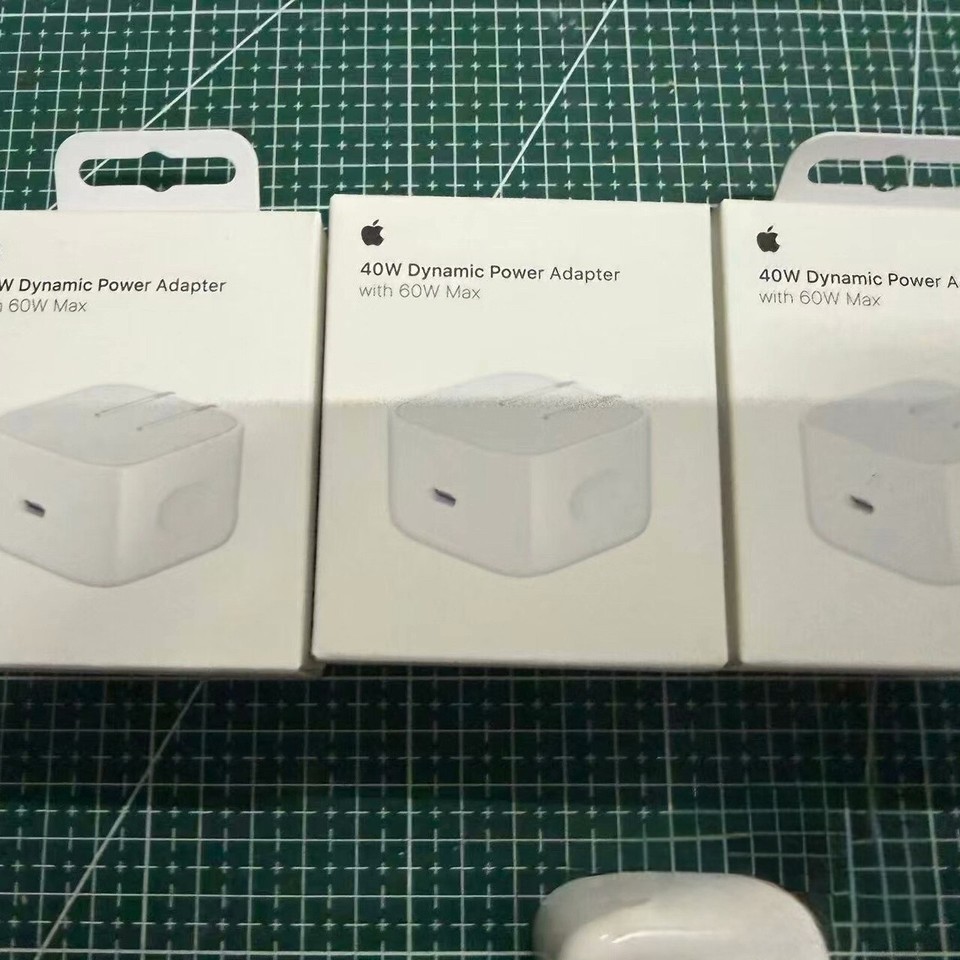 New 2025 Apple - 40W Dynamic Power Adapter with 60W Max MGKN4AM/A | eBay