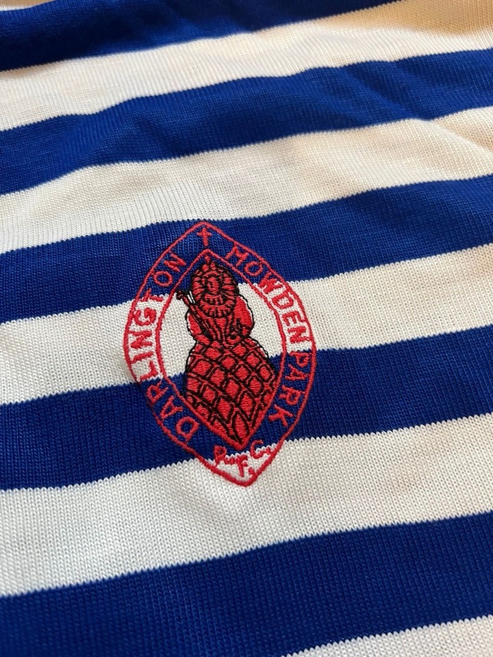Vintage Darlington Mowden Park RFC Jersey By Halbro Match Worn | eBay UK