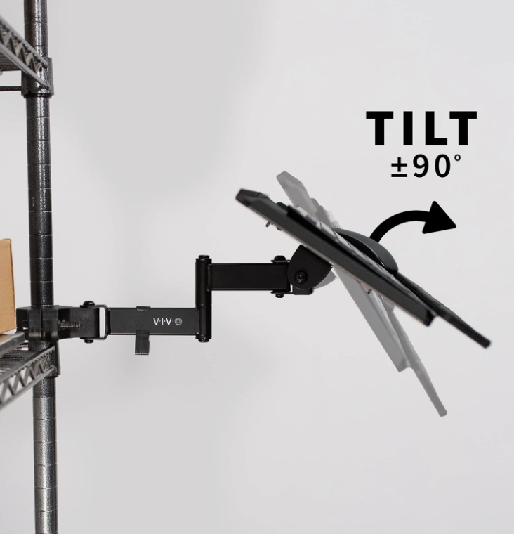 Vivo NEW Full Motion Universal 26 Inch Keyboard & Mouse Pole Mount ...