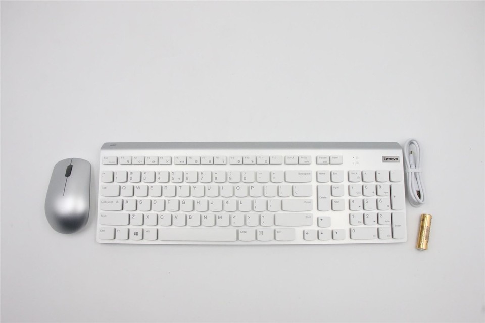 Lenovo Yoga AIO 7-27ARH6 Aio 7-27ACH6 Wireless Keyboard Mouse Silver ...