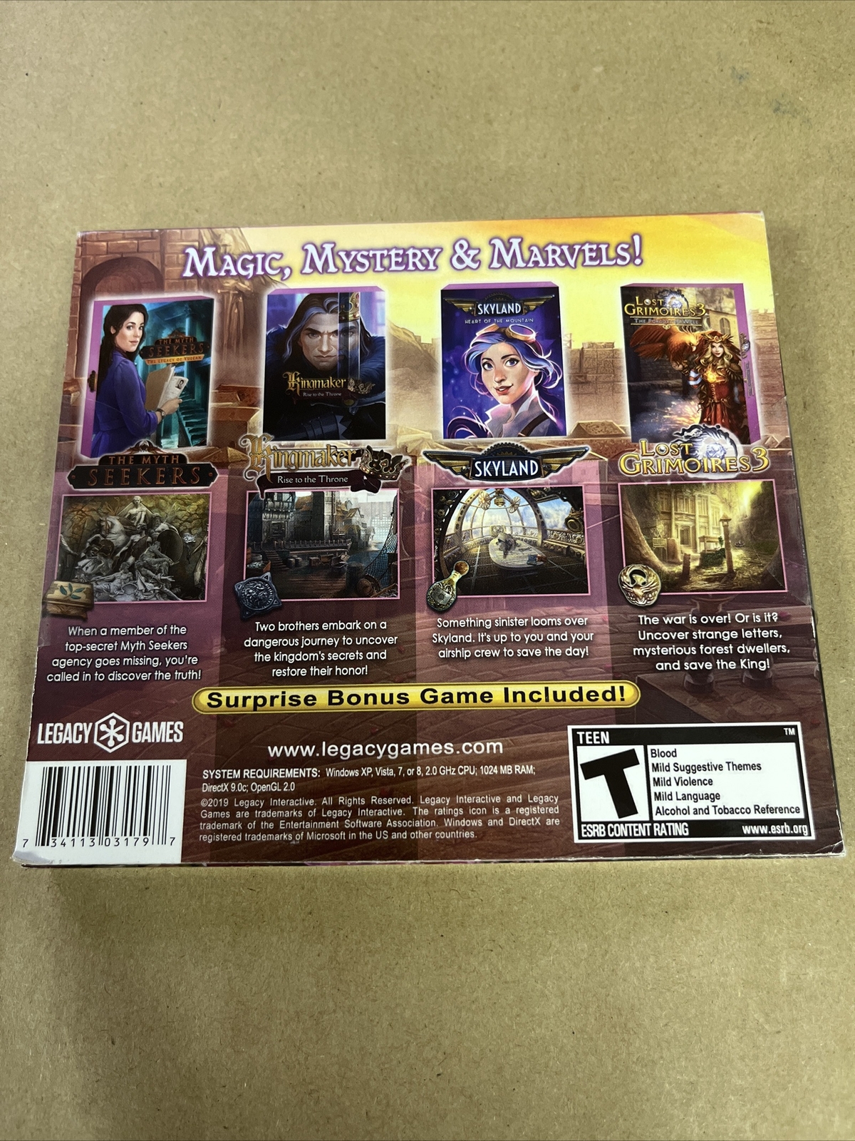 Fantastic Fables 4 Amazing Hidden Object Games 5 Pack PC Game New ...