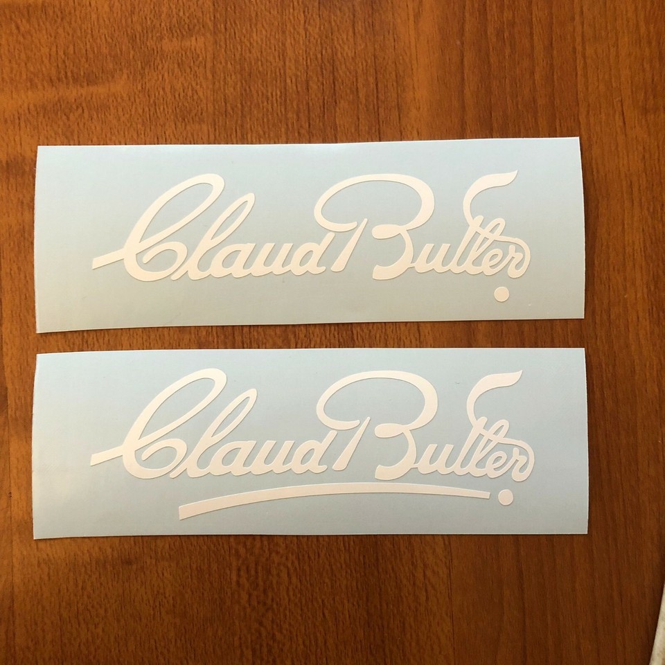 Claud Butler vinyl decals stickers for frame road bike bmx cycling 92 x ...