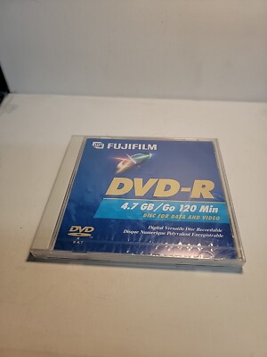 Fujifilm DVD-R 4.7 GB 120 min Data Video Recordable R NEW | eBay