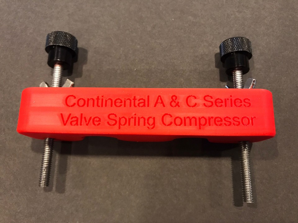 Continental A & C Series Aircraft Cylinder Valve Spring Compressor Tool ...
