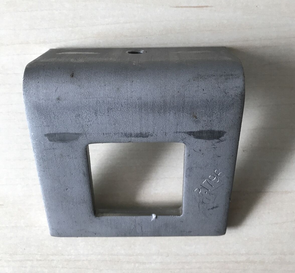 5 Unistrut Steel Window Brackets 41x41mm Galvanised With Cone Bolts for ...