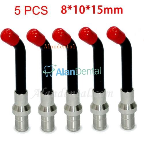5PCS 8×10mm×15mm Dental LED Curing Light Lamp Optical Fiber Guide Rod ...
