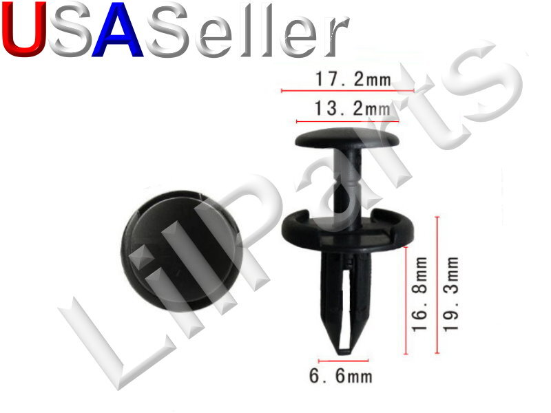 Radiator Wheelhouse Fender Bumper Flare Cover Retainer Rivet Clip GM ...