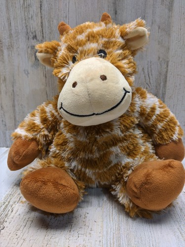 Warmies Intelex White Brown Spotted Giraffe Plush Microwaveable Hot ...
