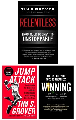Winning Series By Tim Grover 3 Books Collection Set - Non Fiction ...