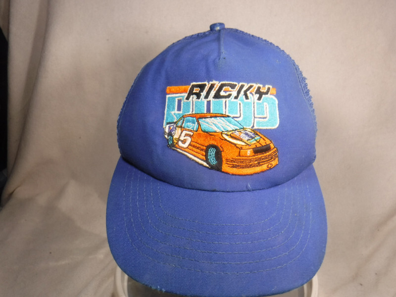 Vintage NASCAR Ricky Rudd 5 Auto Racing Blue Hat Cap - Gem