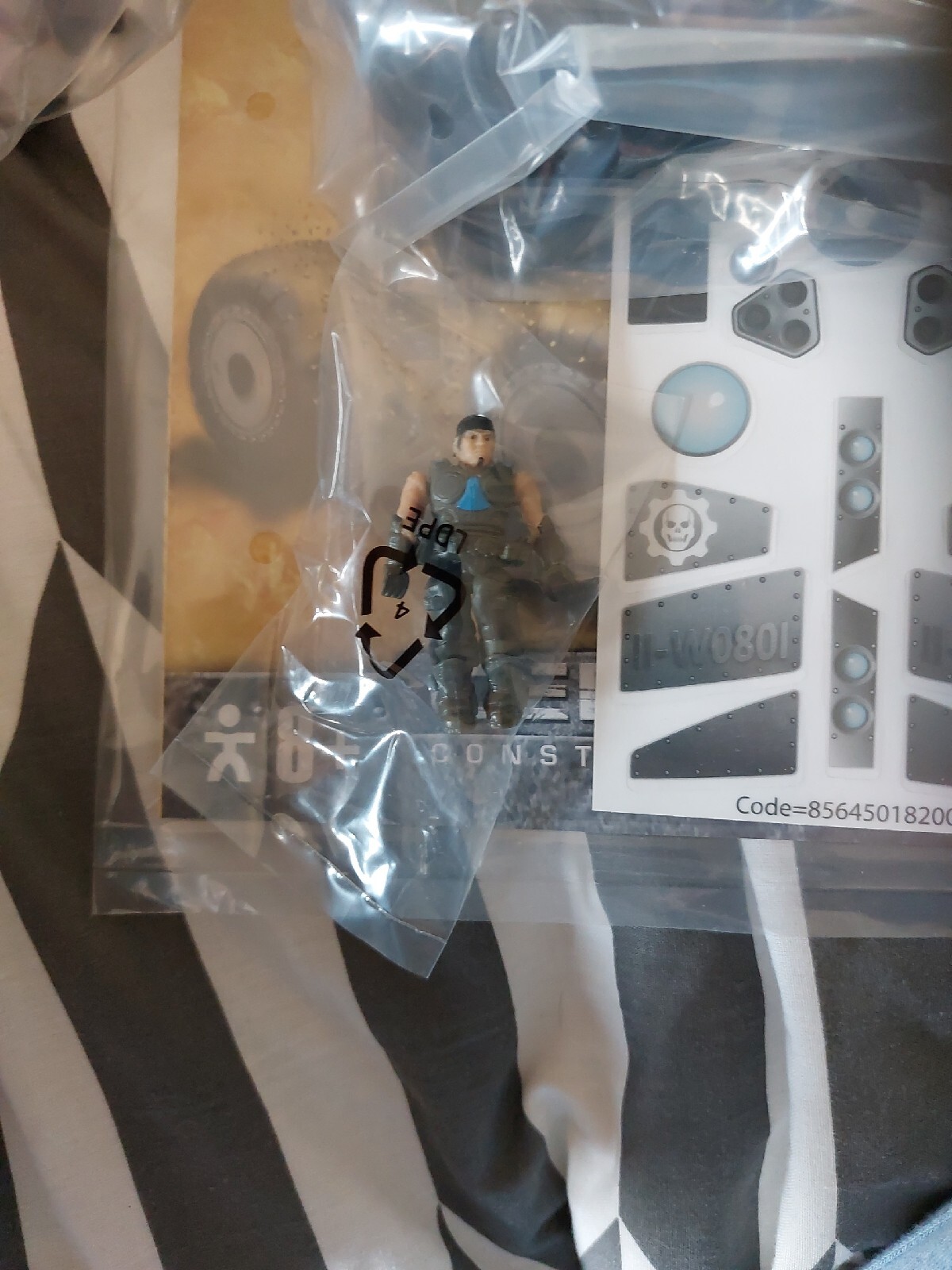 SEALED MECCANO GEARS OF WAR CENTAUR TANK 125+ PIECE CONSTRUCTION SET | eBay