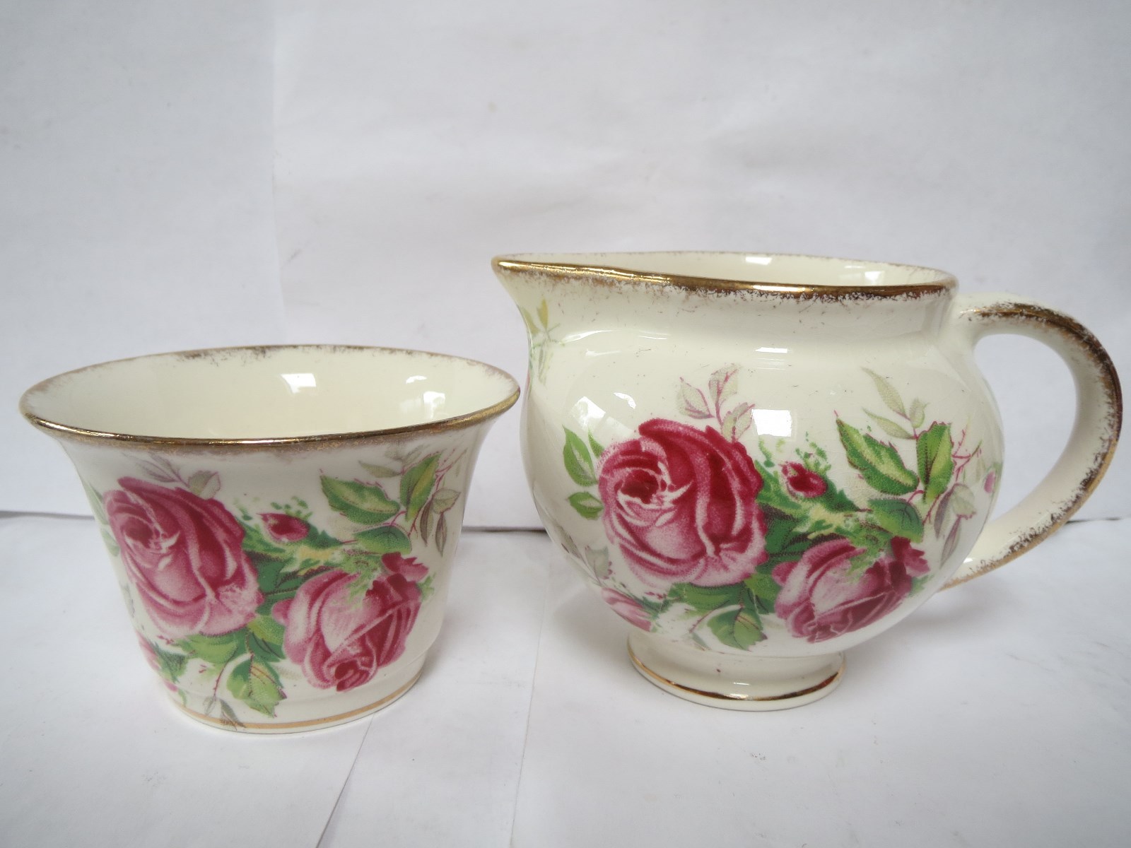 JAMES KENT LTD - LONGTON - MADE IN ENGLAND - CREAMER AND SUGAR | eBay