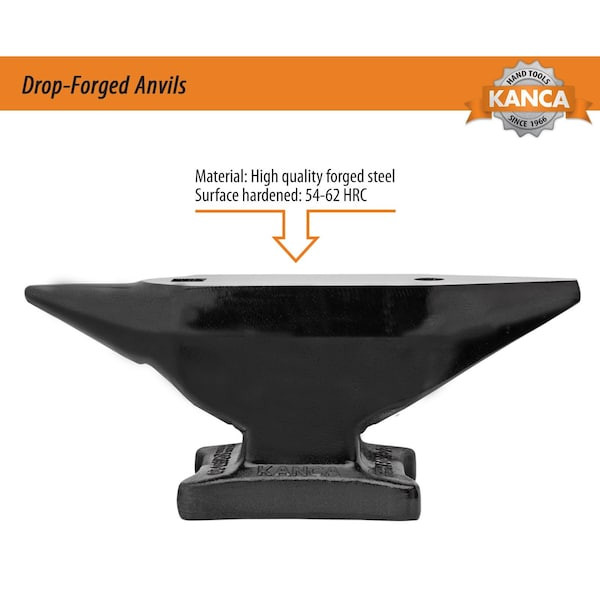 KANCA DFA-50 Drop Forged Anvil 50 Kg - 110 Lbs | eBay