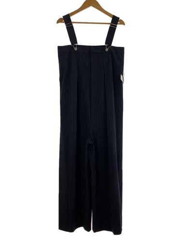 knitted overalls FREE polyester Navy stripe PV-070024b-DEU Used | eBay