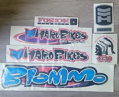 Haro Blammo Decals (Repop) Mid School | eBay