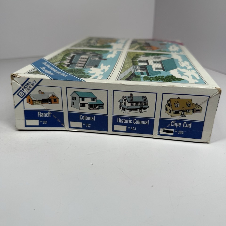 HO Scale PATAL #304 Cape Cod House Kit for train layout | eBay