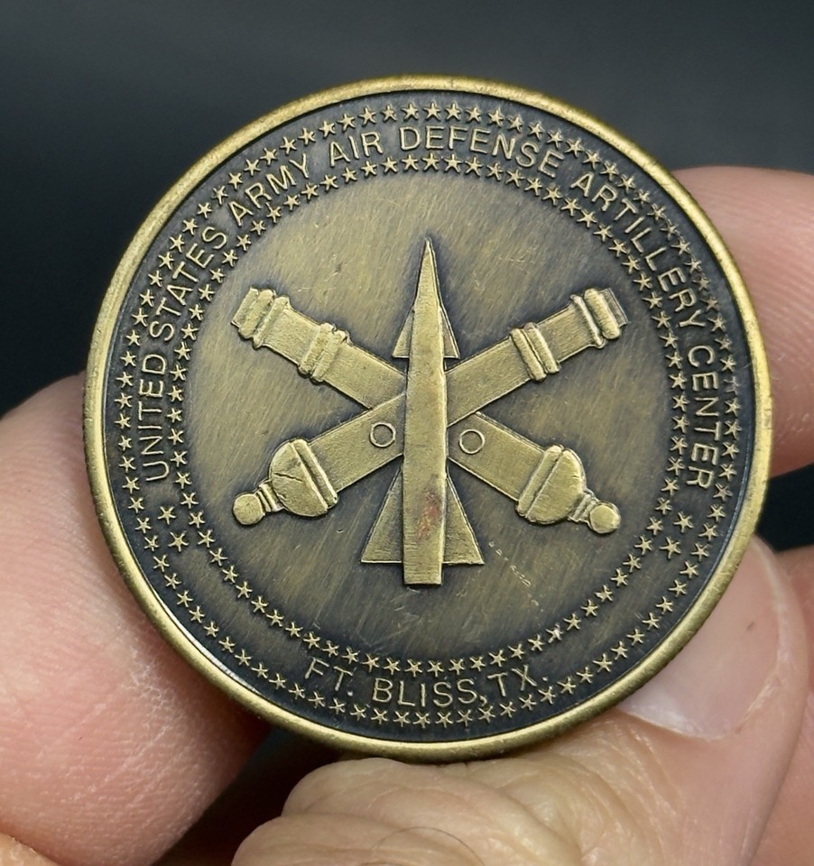 🔥VTG 2-Star General Soldier of Excellence Achievement Coin, Ft Bliss ...