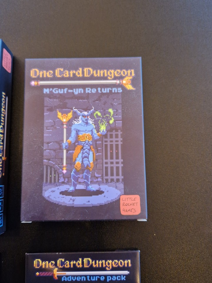 Complete One Card Dungeon Collection. Single Player Small Box Board ...