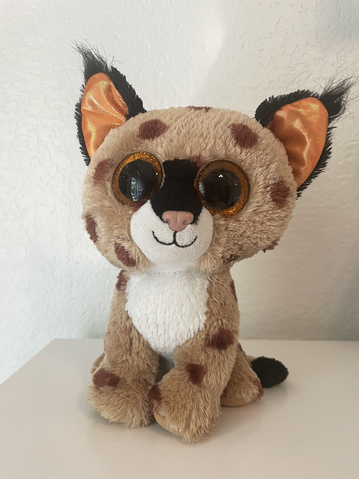 BUCKWHEAT THE BOBCAT TY BEANIE BOO. MEDIUM SIZE IN GREAT CONDITION. | eBay