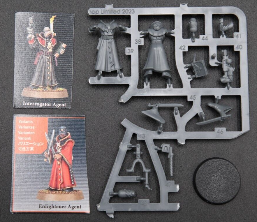 Warhammer 40k Inquisition Enlightener OR Interrogator Agent NEW on ...