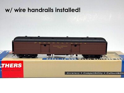 Walthers HO Pennsylvania PRR Post war B60b MS60 60' Baggage Car | eBay