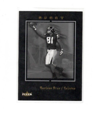 2003 Fleer Avant Black Atlanta Falcons NFL Card #40 Peerless Price ...