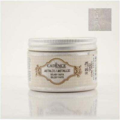 CADENCE Metallic Relief Paste 5934 Pearl 150ml - Arts-Crafts, Hobby ...