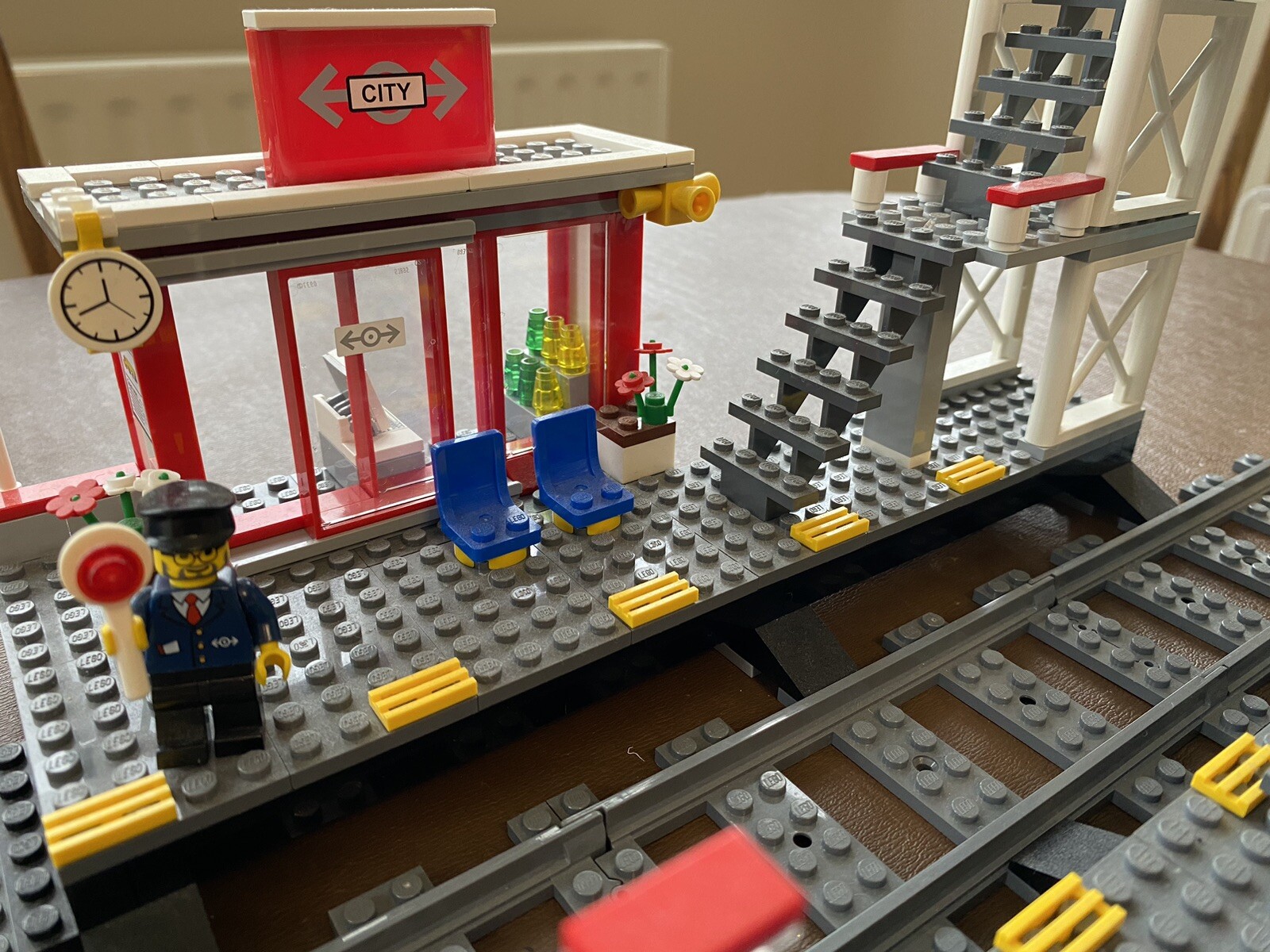 LEGO City Train Station 7937 With Box & Instructions, Securely Packed ...