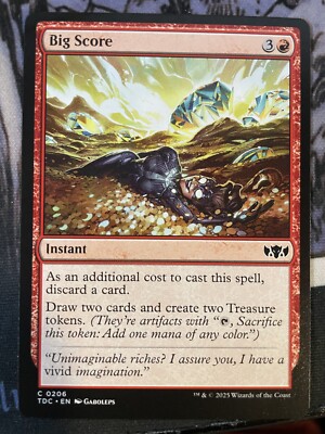 Big Score NM/M Unspecified Set MTG Magic Card EDH Red Staple | eBay