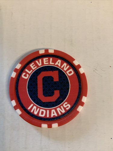 Cleveland Indians Global Poker Chip MLB Baseball #30 | eBay