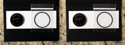 Lot of 2 Battery Kits for Suunto Vector, Advizor, Atimax & Yachtsman ...