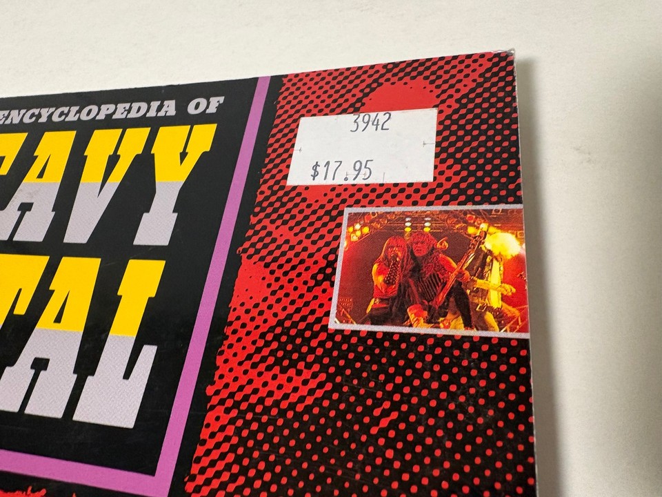 The Encyclopedia of Heavy Metal Guitar Tab / Tablature Book - Wise 1990 ...