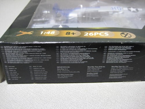 NEW RAY MODEL AIRPLANE 118687 WW2 P-51 MUSTANG FREE SHIPPING! | eBay