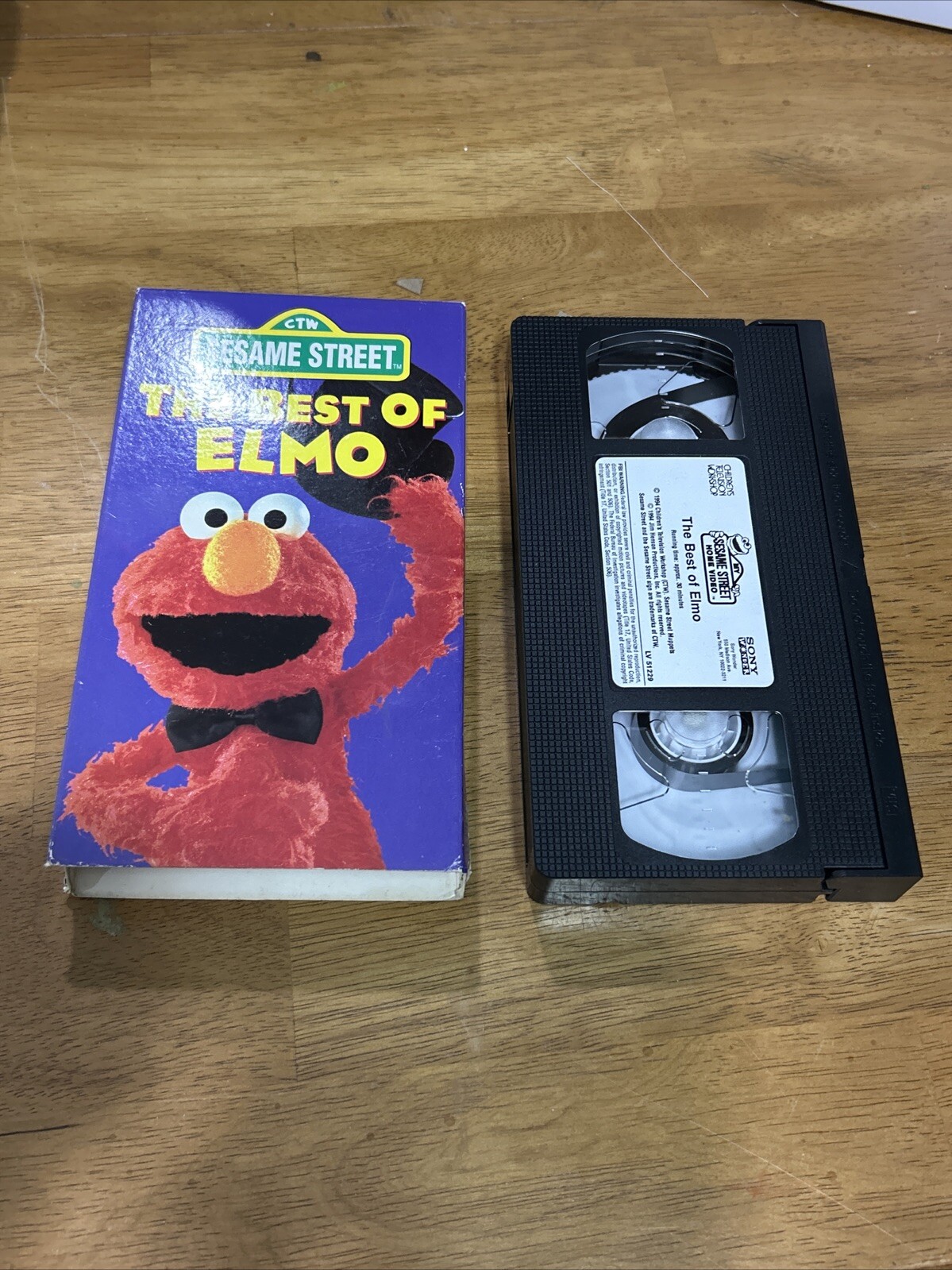 Sesame Street - The Best of Elmo (VHS, 1994) 74645122939| eBay