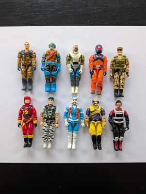 Vintage Hasbro G.I. Joes Action Figure LOT of 10 B | eBay