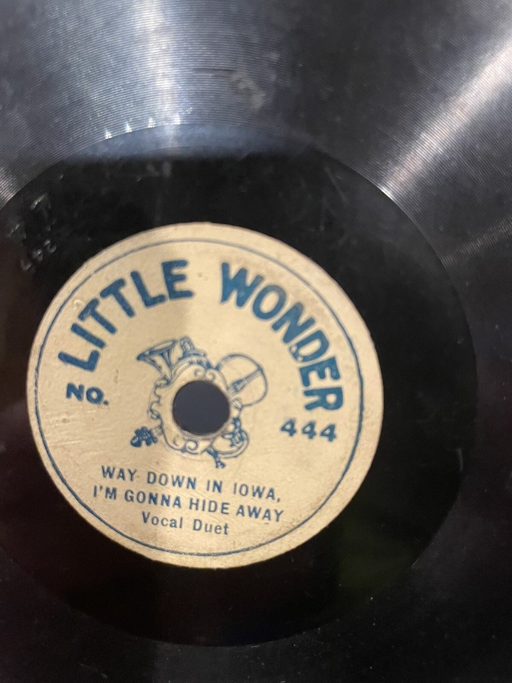 14- C. 1910 Little Wonder Record Lot - Varied Selections- Yaaka Hula ...