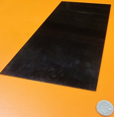 1095 Hard Blue Tempered Spring Steel Shim .062" Thick x 6.00" Width x ...