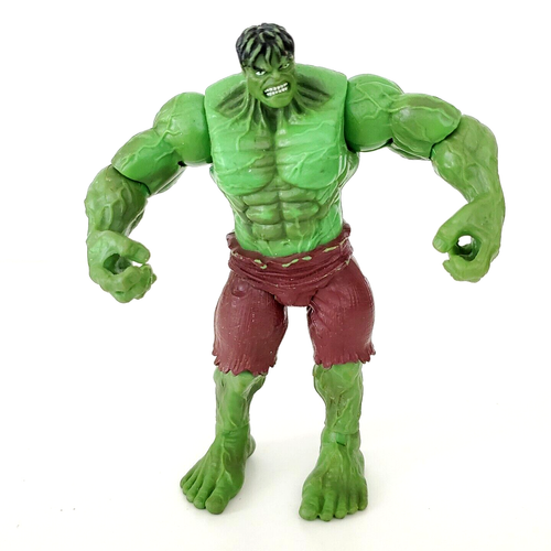 Hasbro The Incredible Hulk Power Punch 2007 Marvel Action Figure 6" Red ...