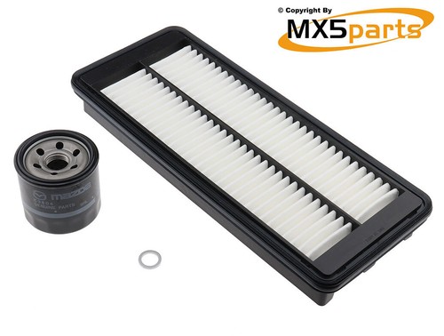 MX5 Service Kit Oil & Air Filters Genuine Mazda MX-5 Mk4 & RF 1.5 & 2.0 ...