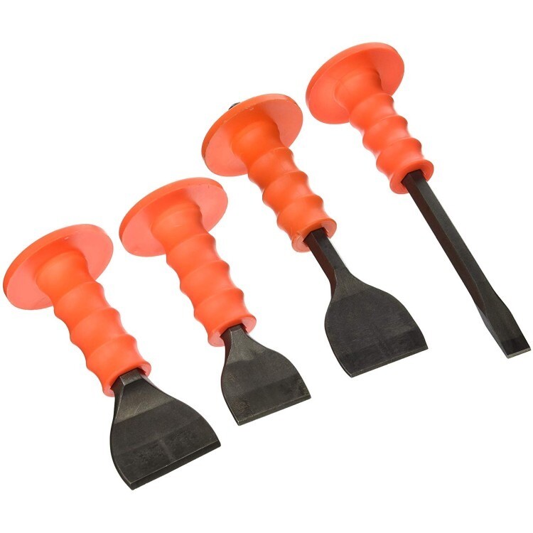 Mayhew 4 Piece Hand Guard Masonry Chisel Set | eBay